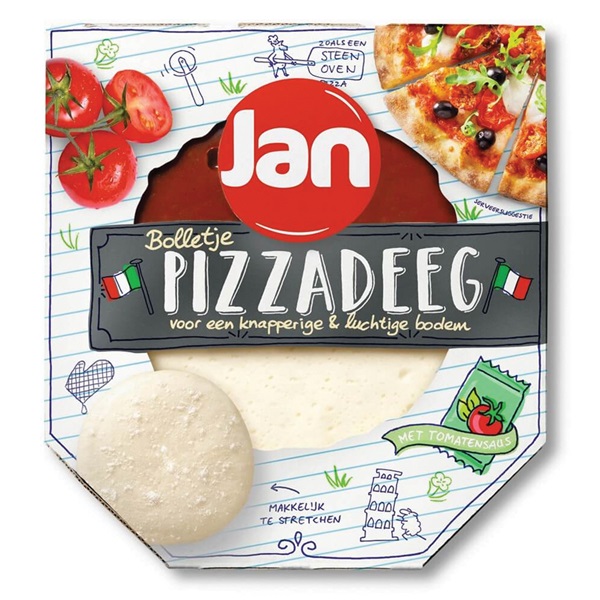 SPAR | Jan pizzadeeg met tomatensaus - je vindt het bij SPAR