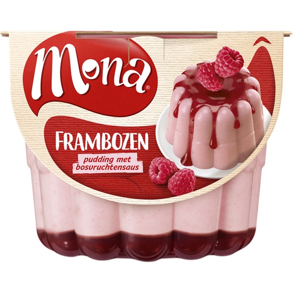 SPAR | Mona Pudding Framboos - je vindt het bij SPAR