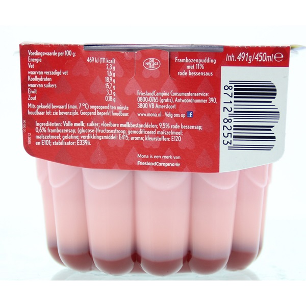 SPAR | Mona Pudding Framboos - je vindt het bij SPAR