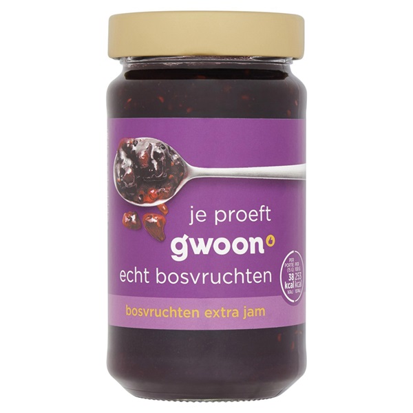 SPAR | Gwoon Jam Extra bosvruchtenjam - je vindt het bij SPAR