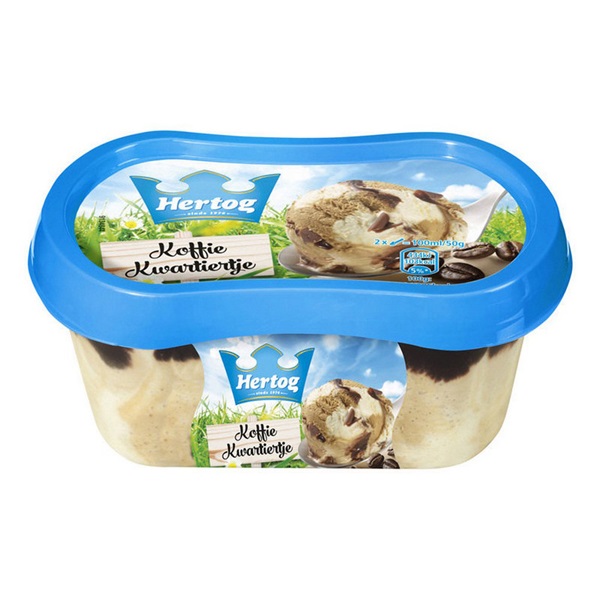 SPAR | Hertog Ijs Koffie Kwartiertje - je vindt het bij SPAR