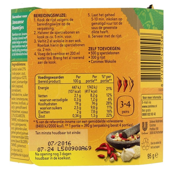 SPAR | Conimex boemboe Javaanse boontjes - je vindt het bij SPAR