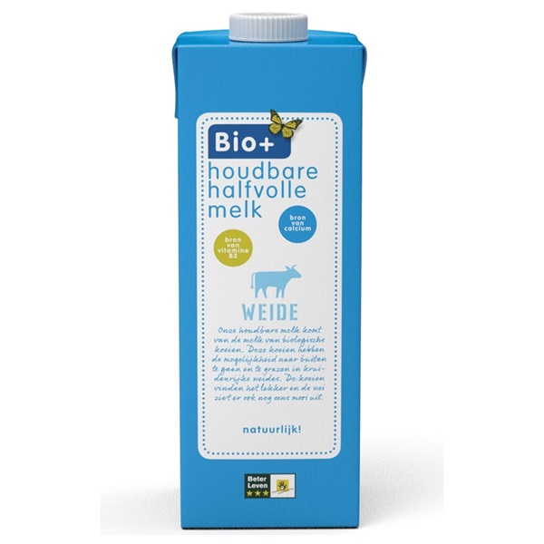 SPAR | Bio+ halfvolle melk houdbare - je vindt het bij SPAR
