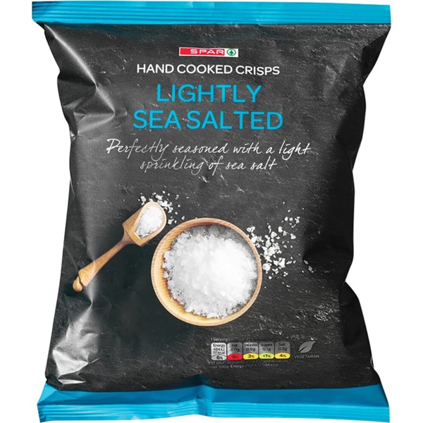 SPAR | Spar hand cooked crisps chips sea salt - je vindt het bij SPAR