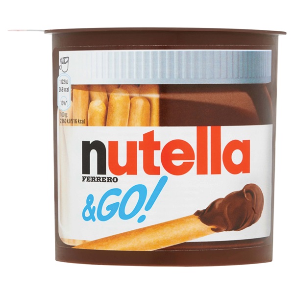 SPAR | Nutella Chocolade pasta Broodbeleg &GO T1 - je vindt het bij SPAR