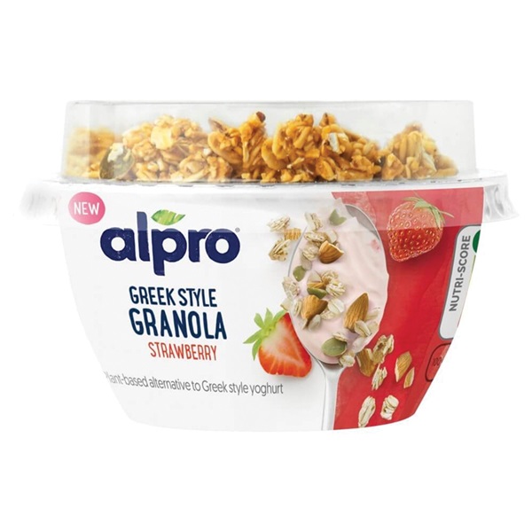 SPAR | Alpro greek style granola strawberry - je vindt het bij SPAR