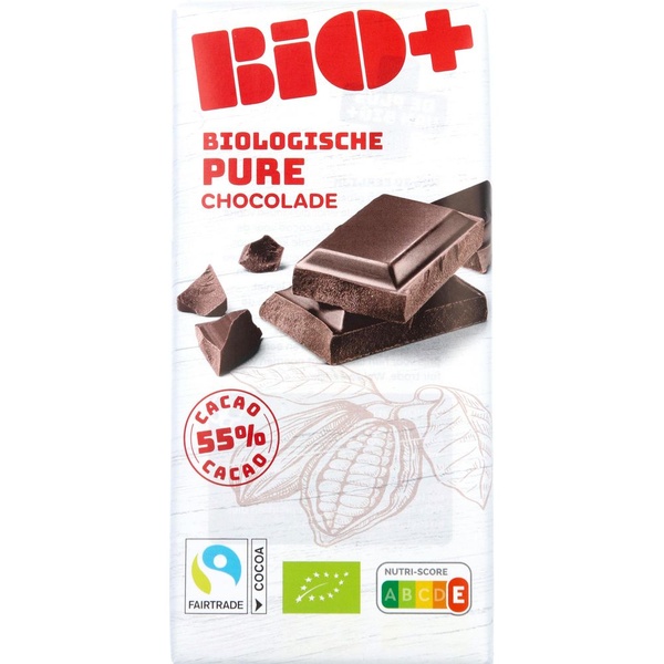 SPAR | Bio+ chocoladereep puur - je vindt het bij SPAR