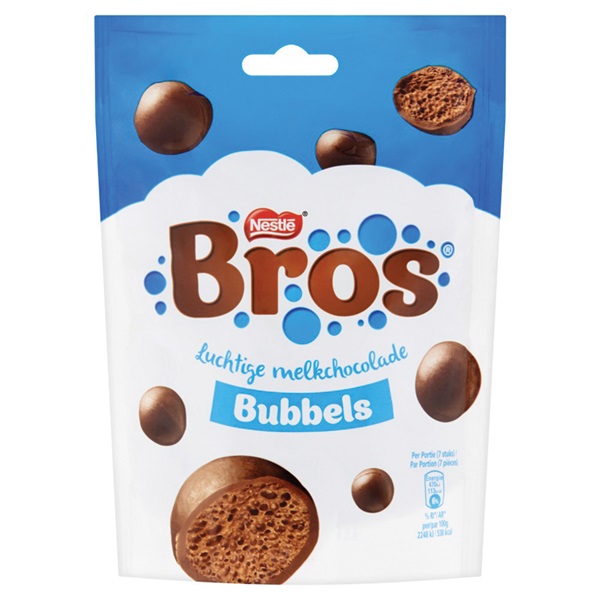 SPAR | Bros Chocolade Bubbels Melk - je vindt het bij SPAR