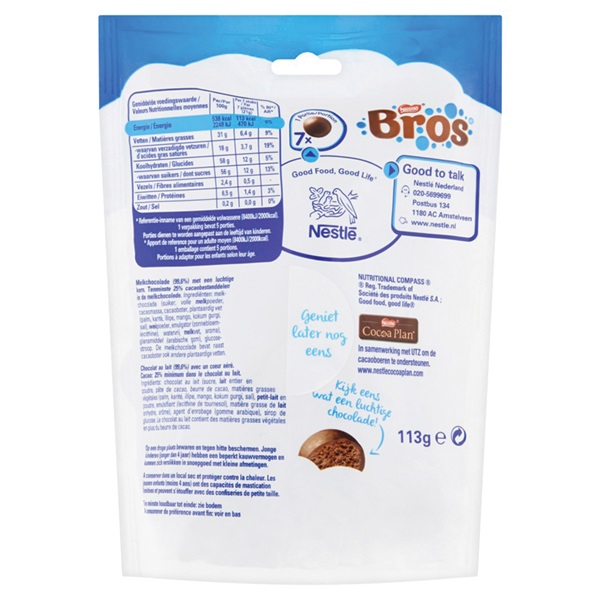 SPAR | Bros Chocolade Bubbels Melk - je vindt het bij SPAR