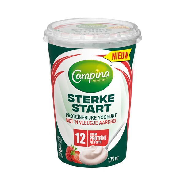 SPAR | Campina sterke start proteïnerijke yoghurt - je vindt het bij SPAR