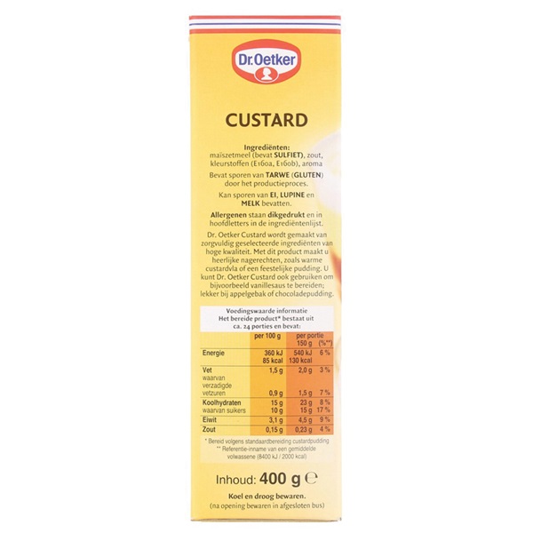 SPAR | Dr. Oetker Custard - je vindt het bij SPAR