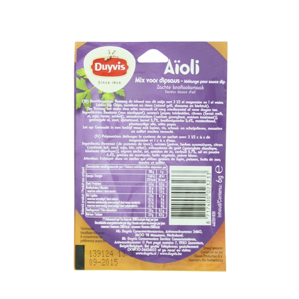 SPAR | Duyvis Dipsaus Aioli - je vindt het bij SPAR