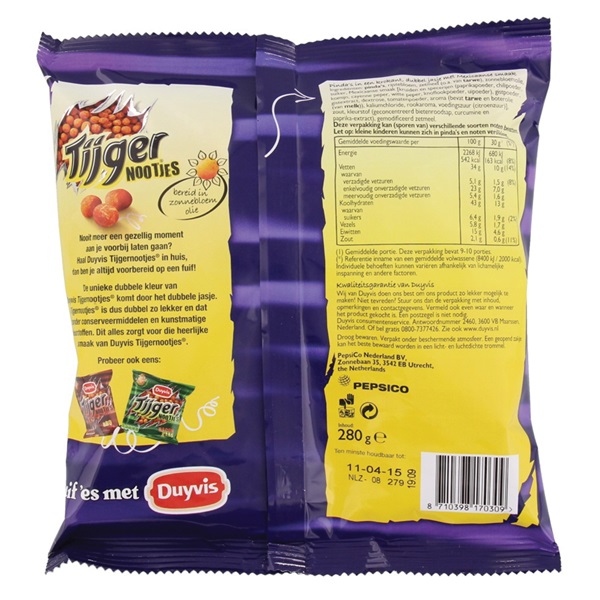 SPAR | Duyvis Tijgernootjes Noten Paprika/ Fiesta - je vindt het bij SPAR