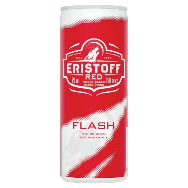 SPAR | Eristoff premix red flash vodka - je vindt het bij SPAR
