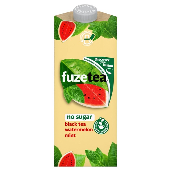 SPAR | Fuze Tea ijsthee no sugar water melon mint - je vindt het bij SPAR