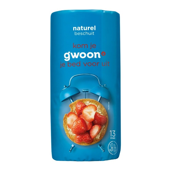 SPAR | Gwoon beschuit naturel - je vindt het bij SPAR