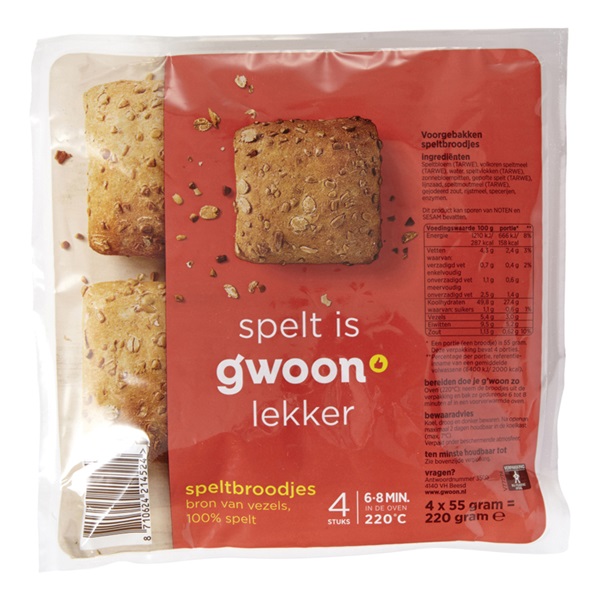 SPAR | Gwoon broodje spelt - je vindt het bij SPAR