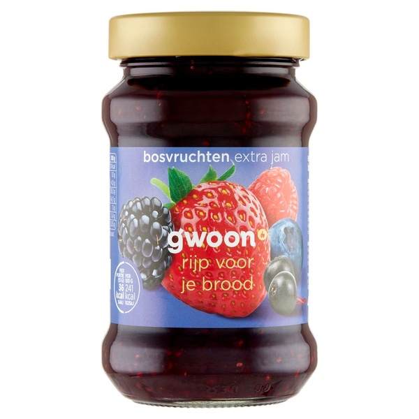 SPAR | Gwoon extra jam bosvruchten - je vindt het bij SPAR