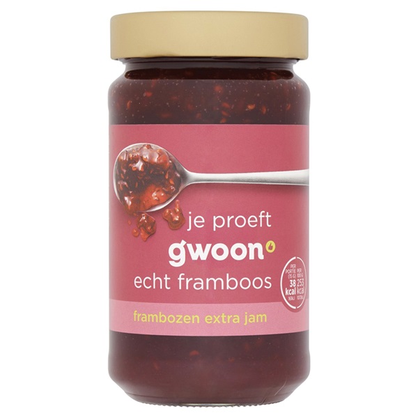 SPAR | Gwoon Jam Extra frambozenjam - je vindt het bij SPAR