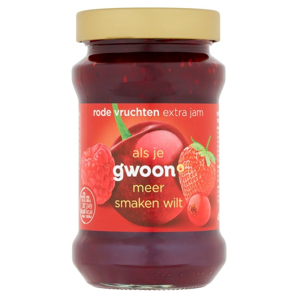 SPAR | Gwoon Rode Vruchten Jam Extra - je vindt het bij SPAR