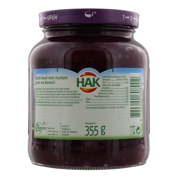 SPAR | Hak Rode Kool Met Peer En Kaneel - je vindt het bij SPAR