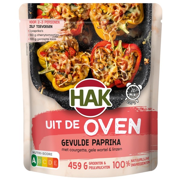 SPAR | Hak uit de oven gevulde paprika - je vindt het bij SPAR