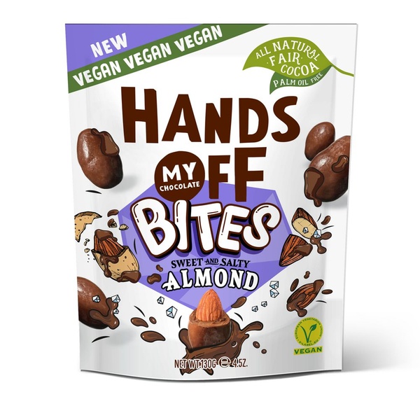 SPAR | Hands Off My Chocolate vegan bites almond - je vindt het bij SPAR