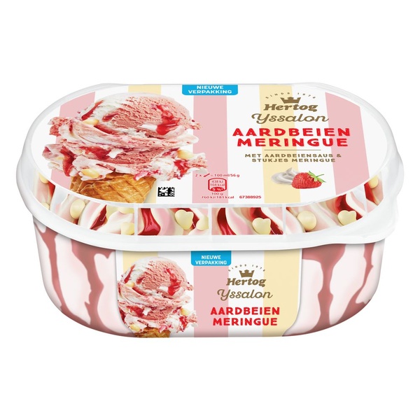 SPAR | Hertog Ijs Aardbeien Merengue - je vindt het bij SPAR