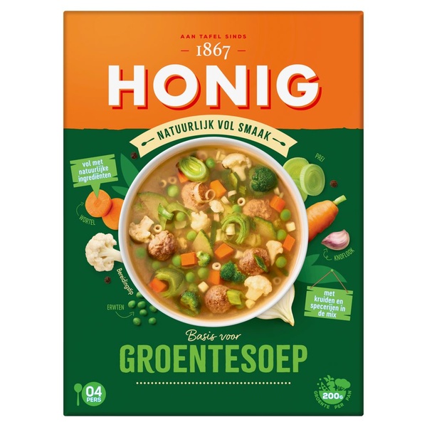 SPAR | Honig soep in droge vrom groentesoep - je vindt het bij SPAR