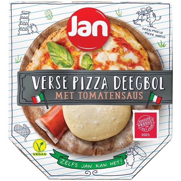 SPAR | Jan pizzadeeg bolletje - je vindt het bij SPAR