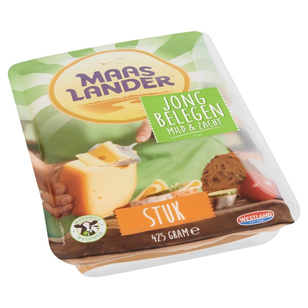 SPAR | Maaslander Kaas Stuk Jong Belegen 48+ Minder Zout - je vindt het ...