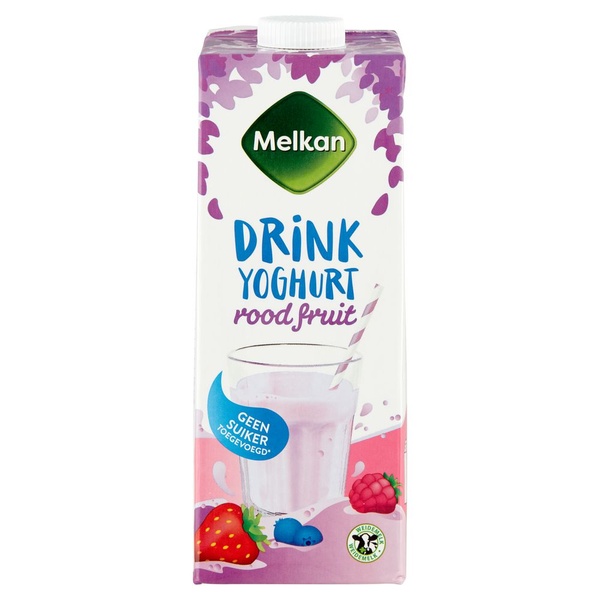 SPAR | Melkan drinkyoghurt rode vrucht light - je vindt het bij SPAR