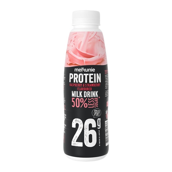 SPAR | Melkunie protein melk drank framboos & aardbei - je vindt het ...