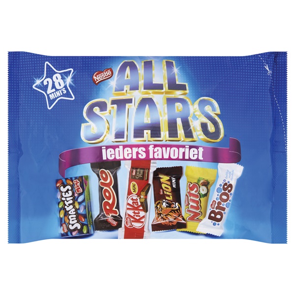SPAR | Nestlé Chocolade All Stars Mini - je vindt het bij SPAR