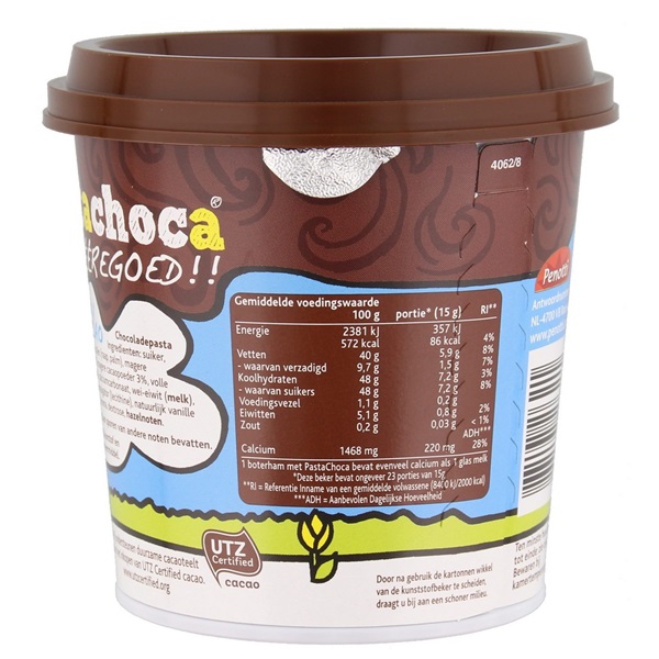 SPAR | Pastachoca Chocoladepasta Melk/Cacao - je vindt het bij SPAR