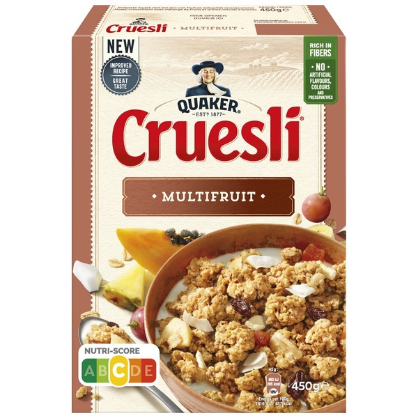 SPAR | Quaker cruesli multifruit - je vindt het bij SPAR