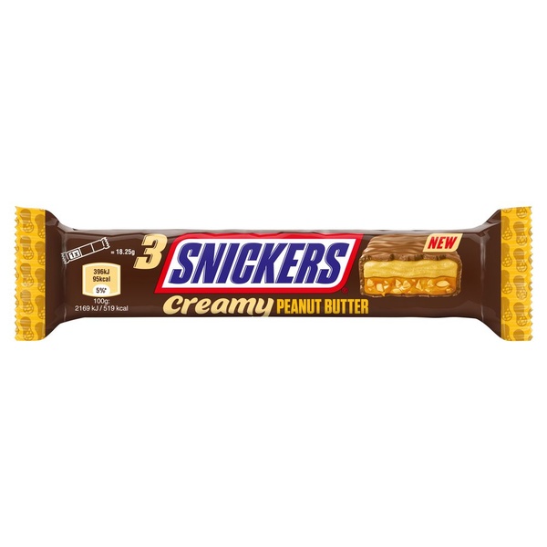 SPAR | Snickers creamy peanut butter trio - je vindt het bij SPAR