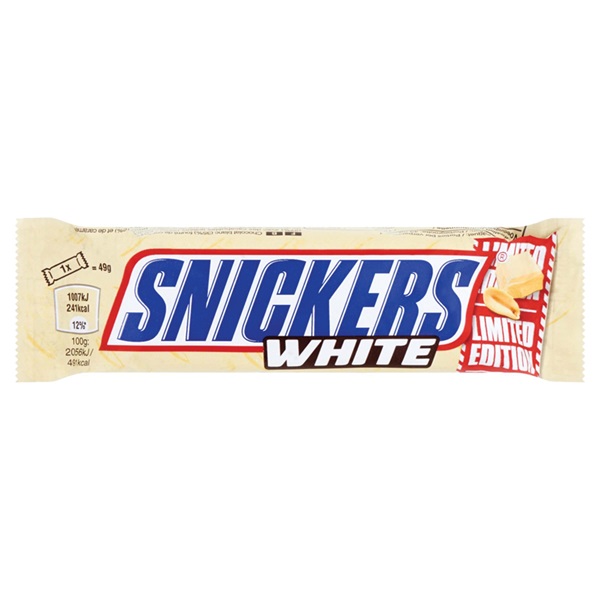 SPAR | Snickers white single - je vindt het bij SPAR
