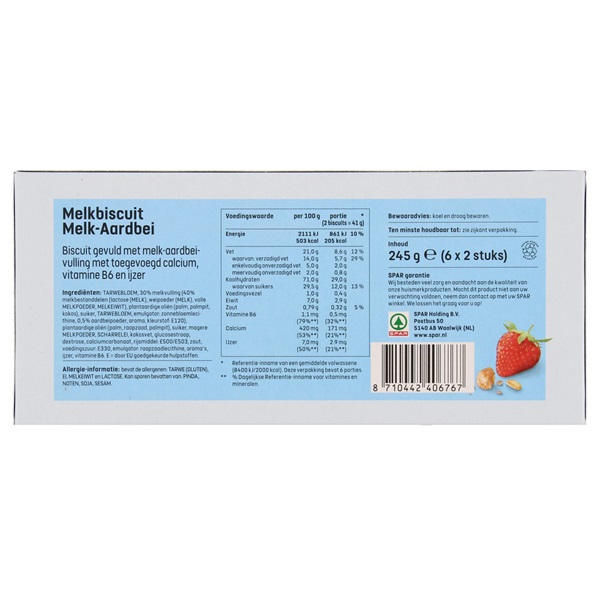 SPAR | Spar Melkbiscuits Melk-Aardbei - je vindt het bij SPAR