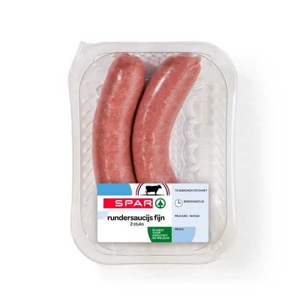 SPAR | Spar rundersaucijs fijn 2 stuks - je vindt het bij SPAR