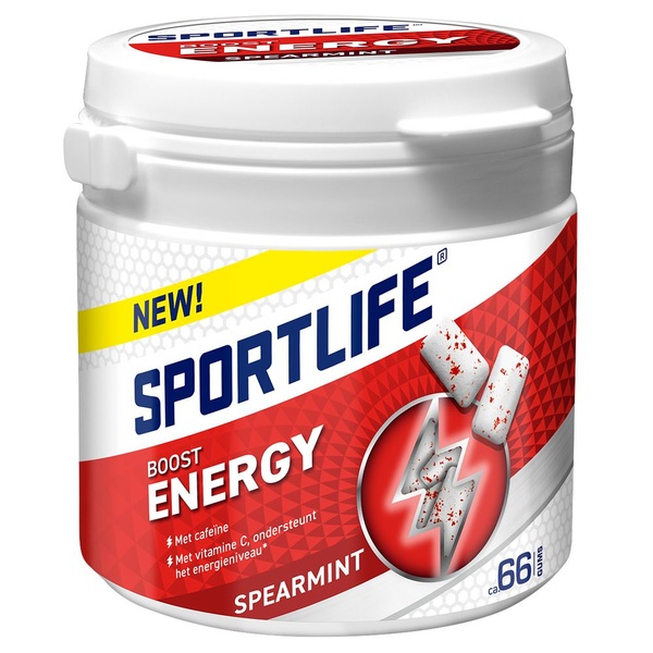 SPAR | Sportlife Boost energy spearmint - je vindt het bij SPAR