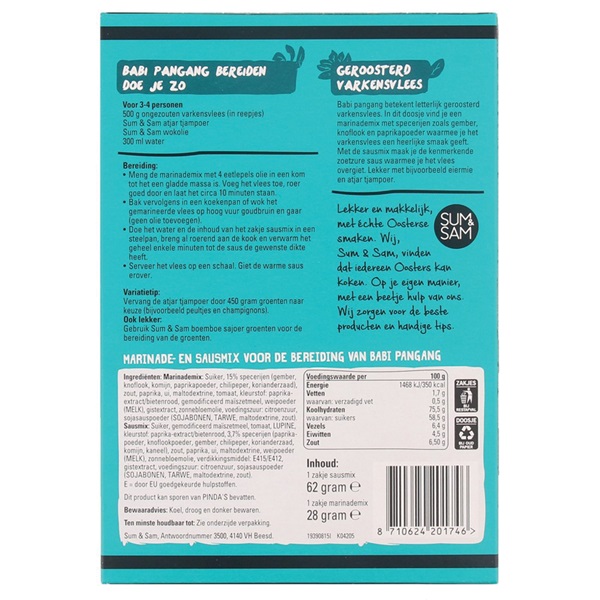 SPAR | Sum&Sam Mix Babi Pangang - je vindt het bij SPAR