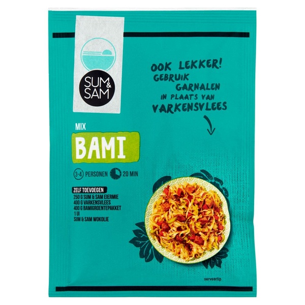 SPAR | Sum&Sam mix voor bami - je vindt het bij SPAR