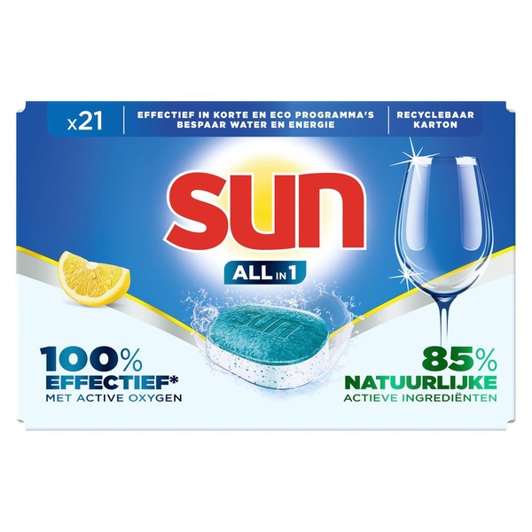SPAR | Sun vaatwastabletten effectief in korte en eco programma's ...