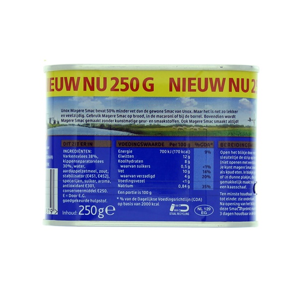 SPAR | Unox Smac Worst Mager - je vindt het bij SPAR