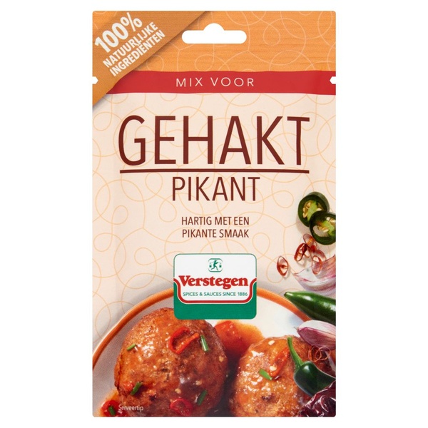 SPAR | Verstegen kruidenmix gehakt pikant - je vindt het bij SPAR