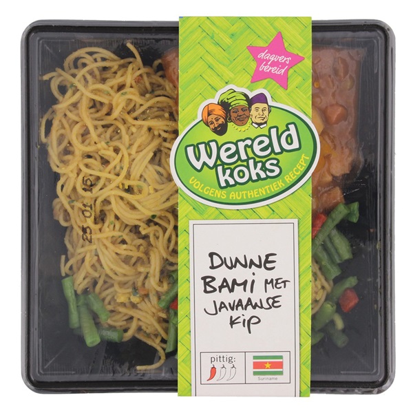 SPAR | Wereldkoks Kant en klaar maaltijd Javaanse kip met bami - je ...